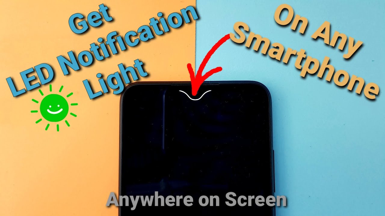 How to Get Notification LED Light - YouTube