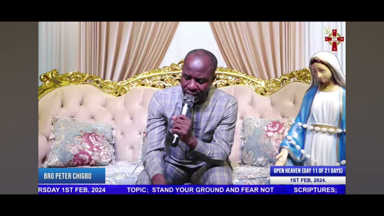 DAY 11 OF 21 DAYS PRAYER OF ZION PRAYER MOVEMENT, BLESSINGS OF GOD FALL ...