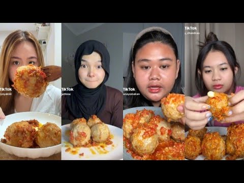 Kompilasi mukbang bakso cimood nya maudy - YouTube