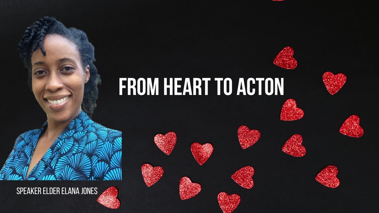 "From Heart To Action" | Prayer Meeting | Elder Elana Jones - YouTube