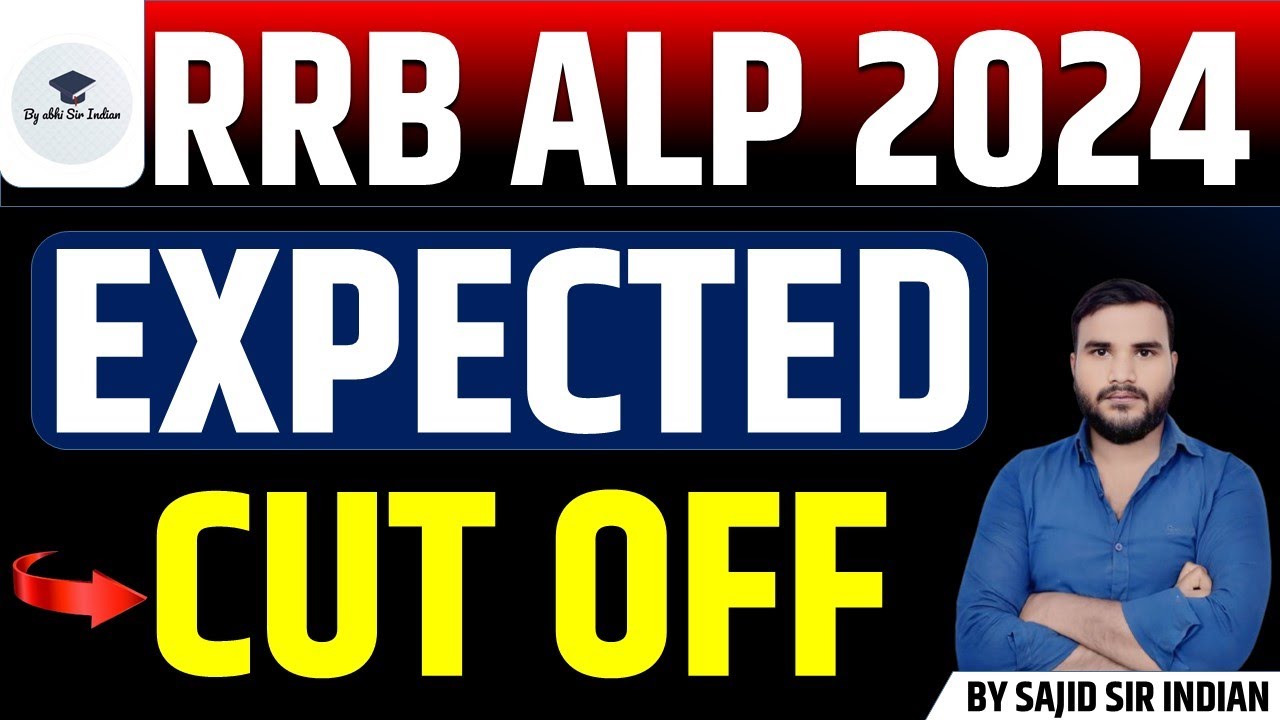 RRB ALP CUT OFF 2024 | RRB ALP 2024 | ALP 2024 CUT OFF | RRB ALP ...