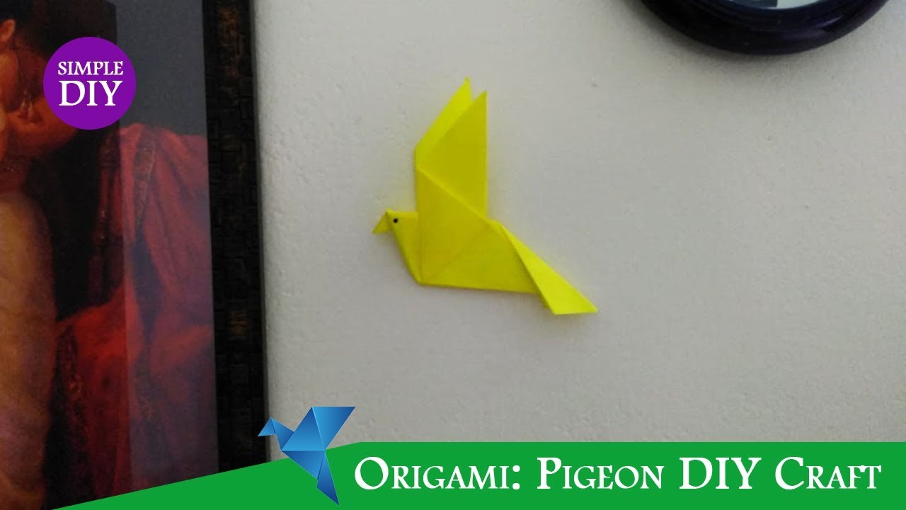 Origami: Pigeon DIY Craft[Bird/Pigeon] - YouTube