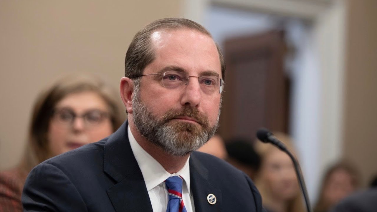 US Health Secretary Alex Azar testifies on coronavirus - YouTube