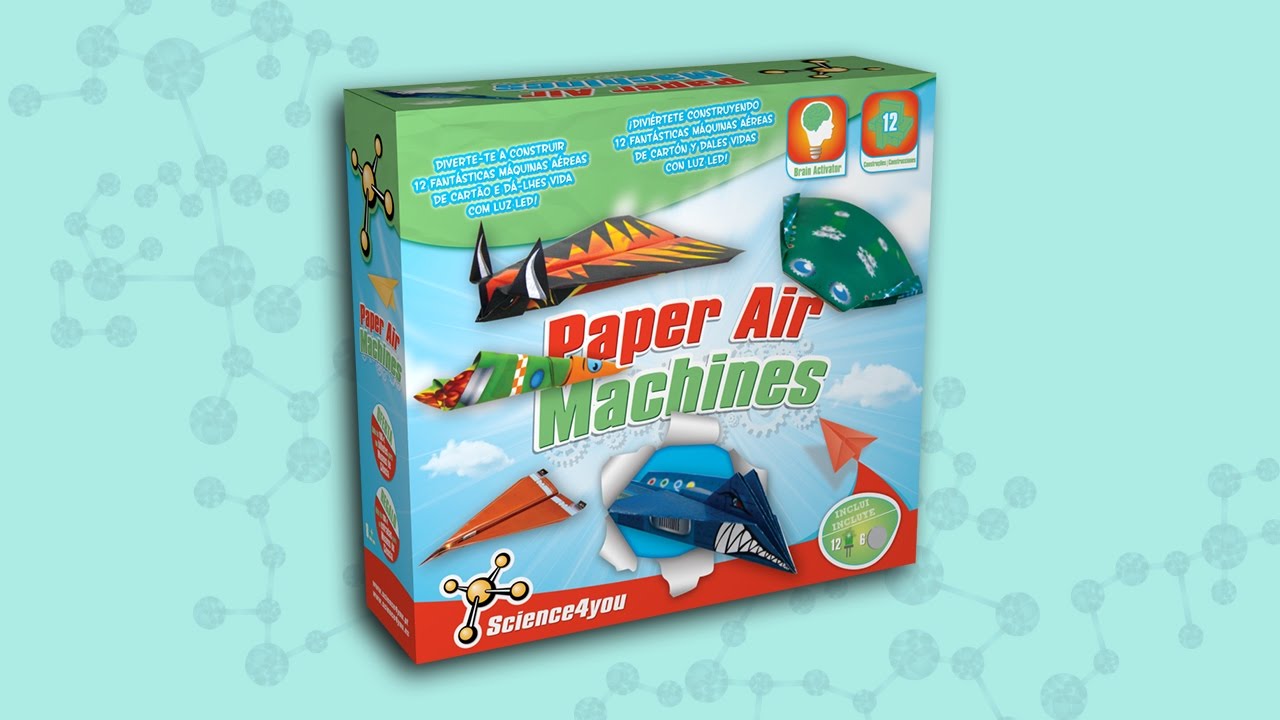 Science4you PT - Paper Air Machines - YouTube