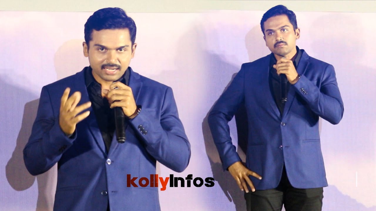 I feel very very honored to be playing a fighter pilot | Karthi ...