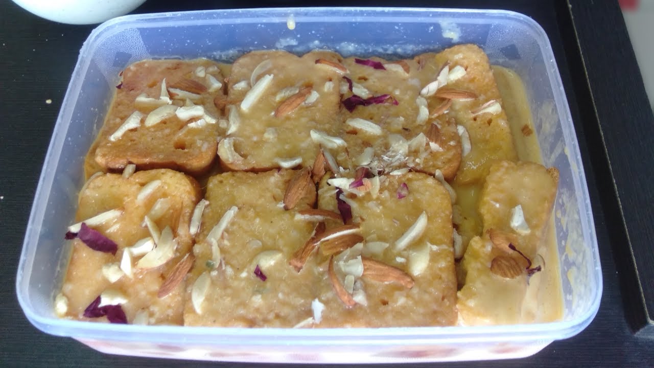 15 Minutes Dessert Recipe With 2 Cups Of Milk | Instant mango rusk ...