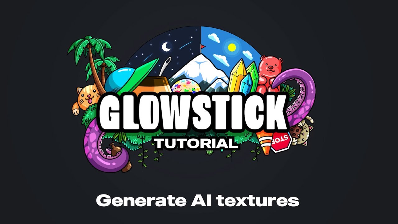 Generating Textures for 3D objects in Glowstick - YouTube