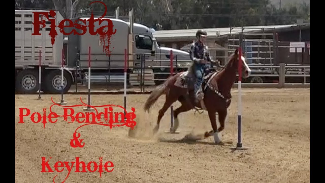 Fiesta 2018 Junior Rodeo Events (Poles and Keyhole) - YouTube
