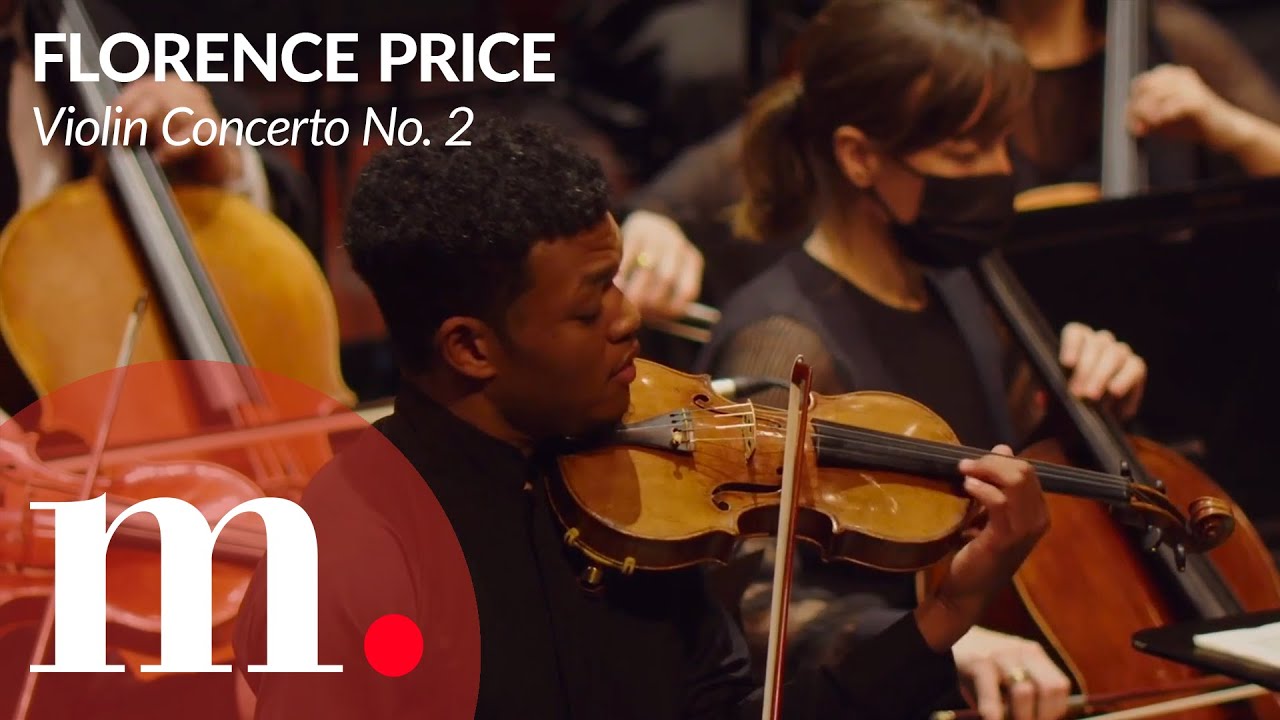 Violin virtuoso Randall Goosby performs Florence Price's newly ...