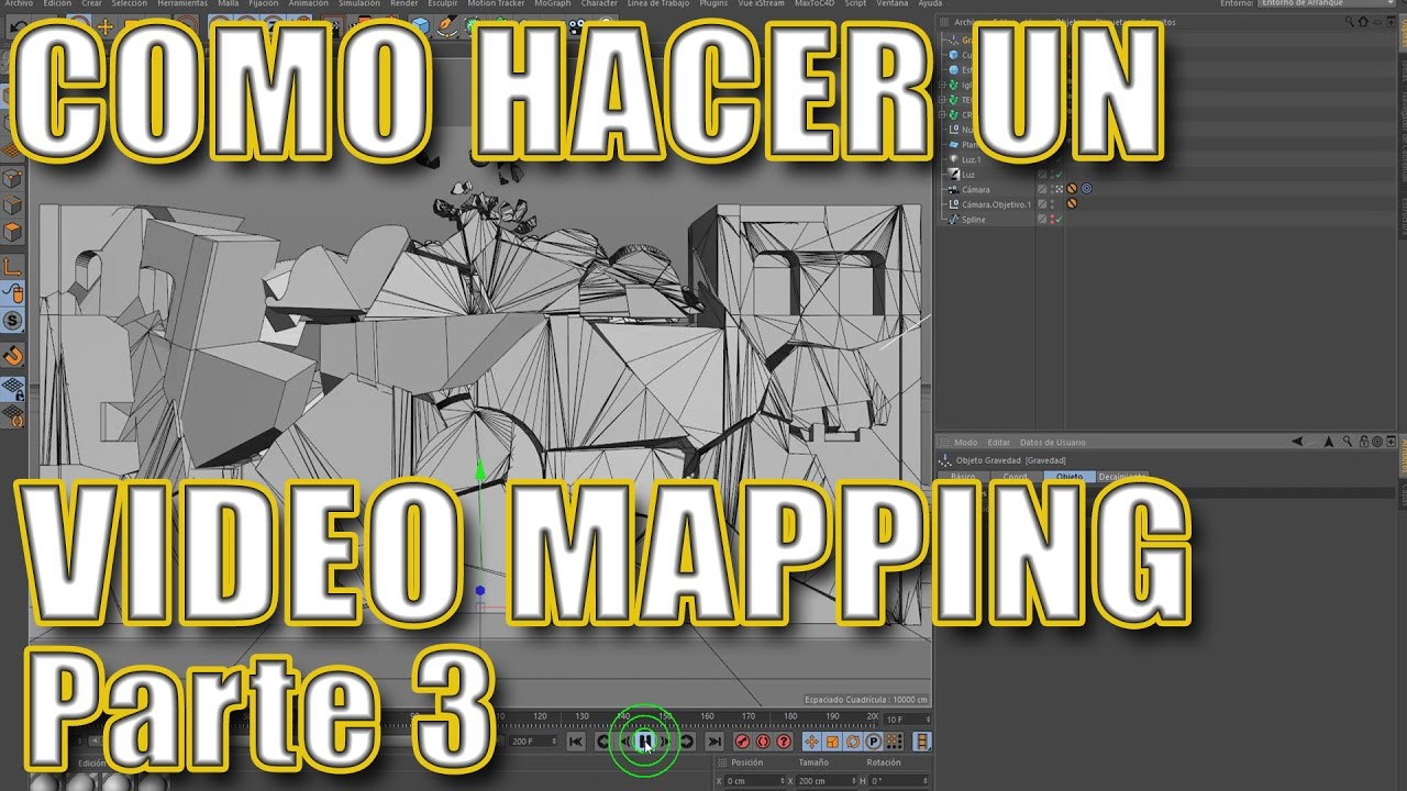 COMO HACER UN VIDEOMAPPING parte 3 "efecto romper" - YouTube