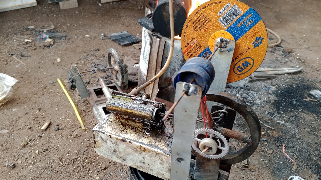 Handmade Simplest Engine @aslisundawelder - YouTube