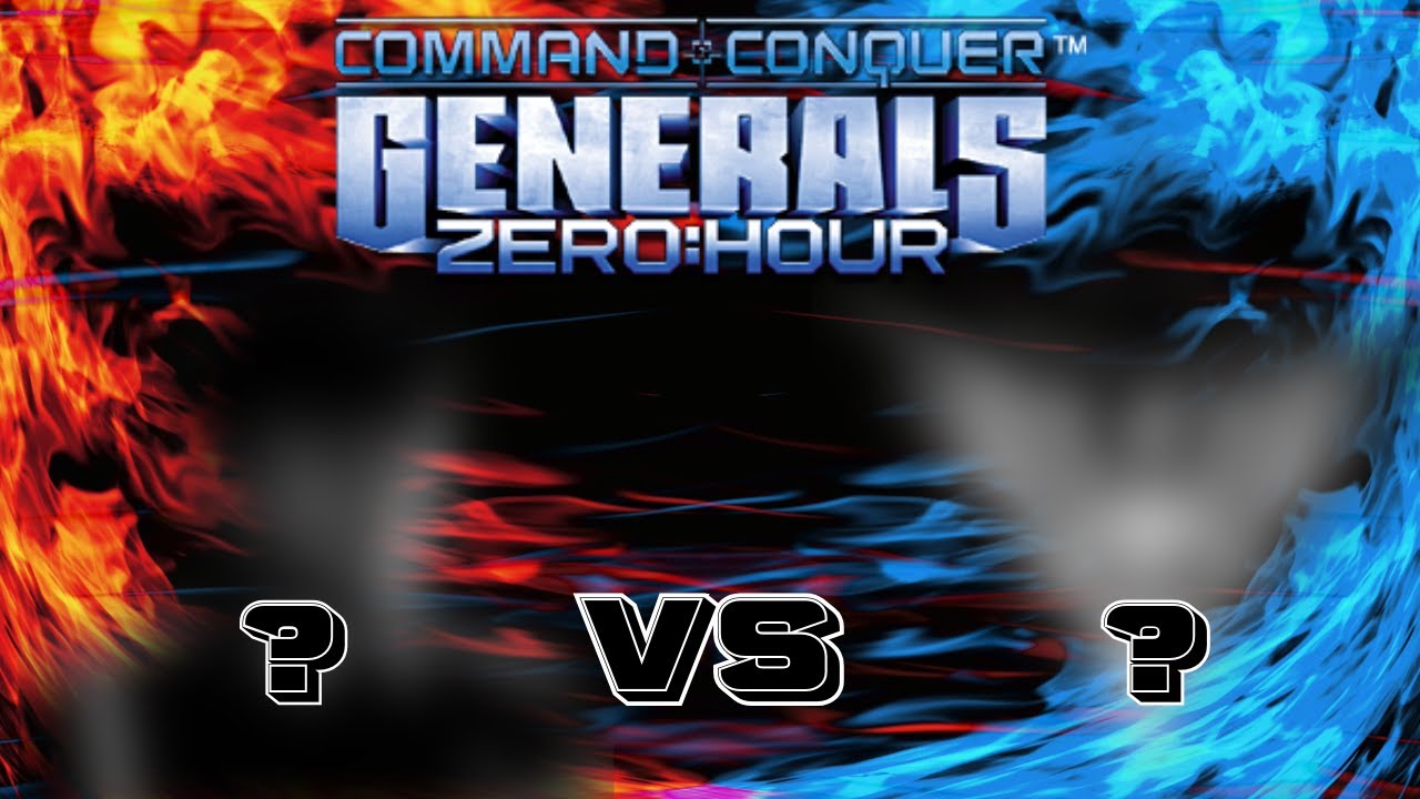 Command & Conquer Generals Zero Hour - Skirmish - Random Factions 4 ...