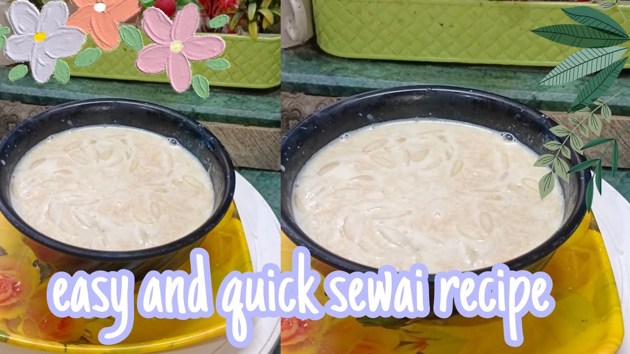 Easy and quick sewai recipe ♥️ - YouTube