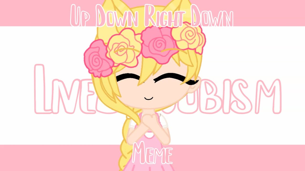 Up Down Right Down Meme | Live2d Cubism Test - YouTube