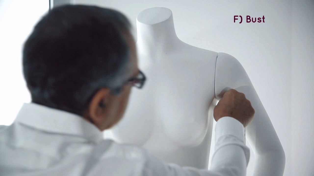 How to measure - F) Bust - YouTube
