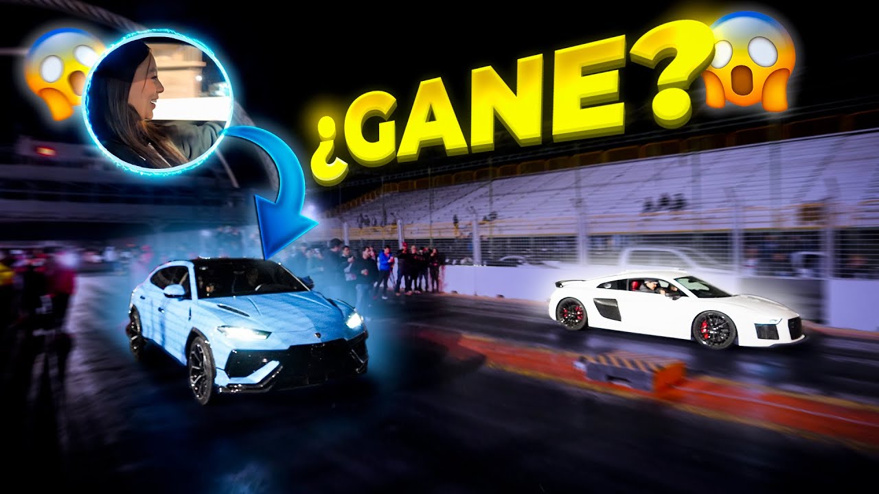 LAMBORGHINI URUS PERFORMANTE VS AUDI R8 TWIN TURBO CORRO POR PRIMERA ...