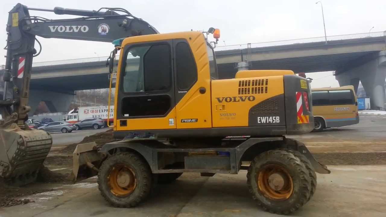 [ Winwin Used Machinery ] Used excavator VOLVO EW145B For sale - YouTube