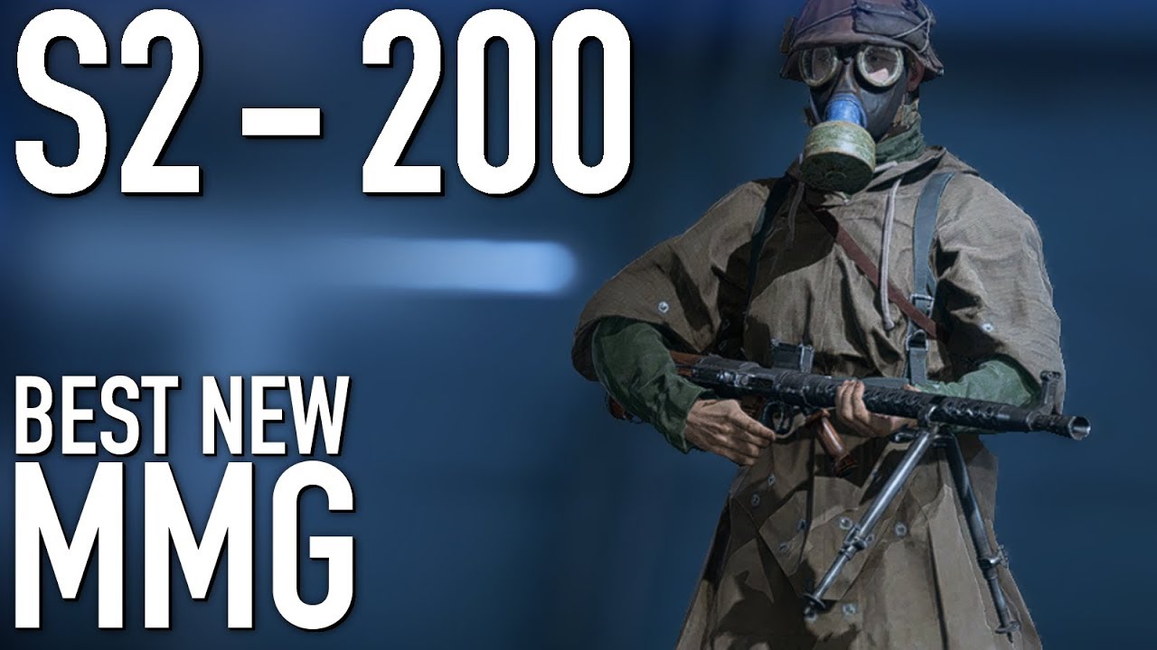 Battlefield 5 - S2 200 MMG Overview / Gameplay (Best New MMG) - YouTube