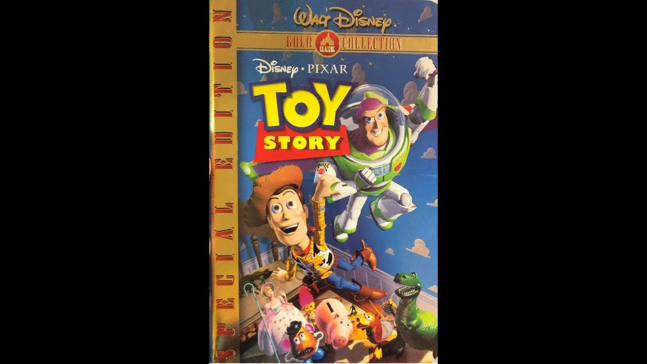 Opening to Toy Story (1995) RARE 2000 VHS - YouTube