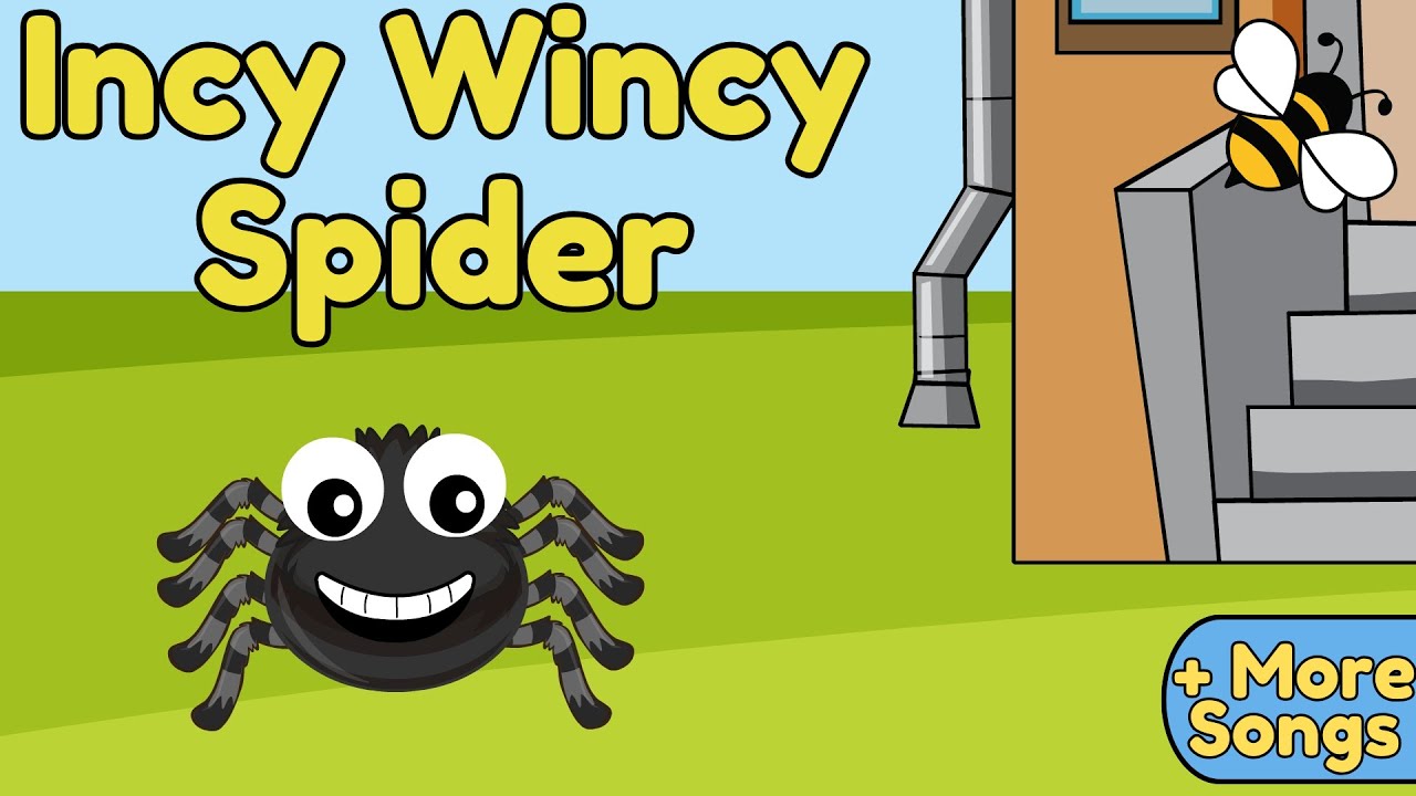 Incy Wincy Spider Song For Kids | Childrens Animal Music - YouTube