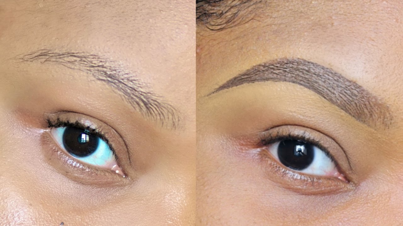 HOW TO: NATURAL EYEBROW TUTORIAL | BEGINNER FRIENDLY | SPARSE EYEBROWS - YouTube