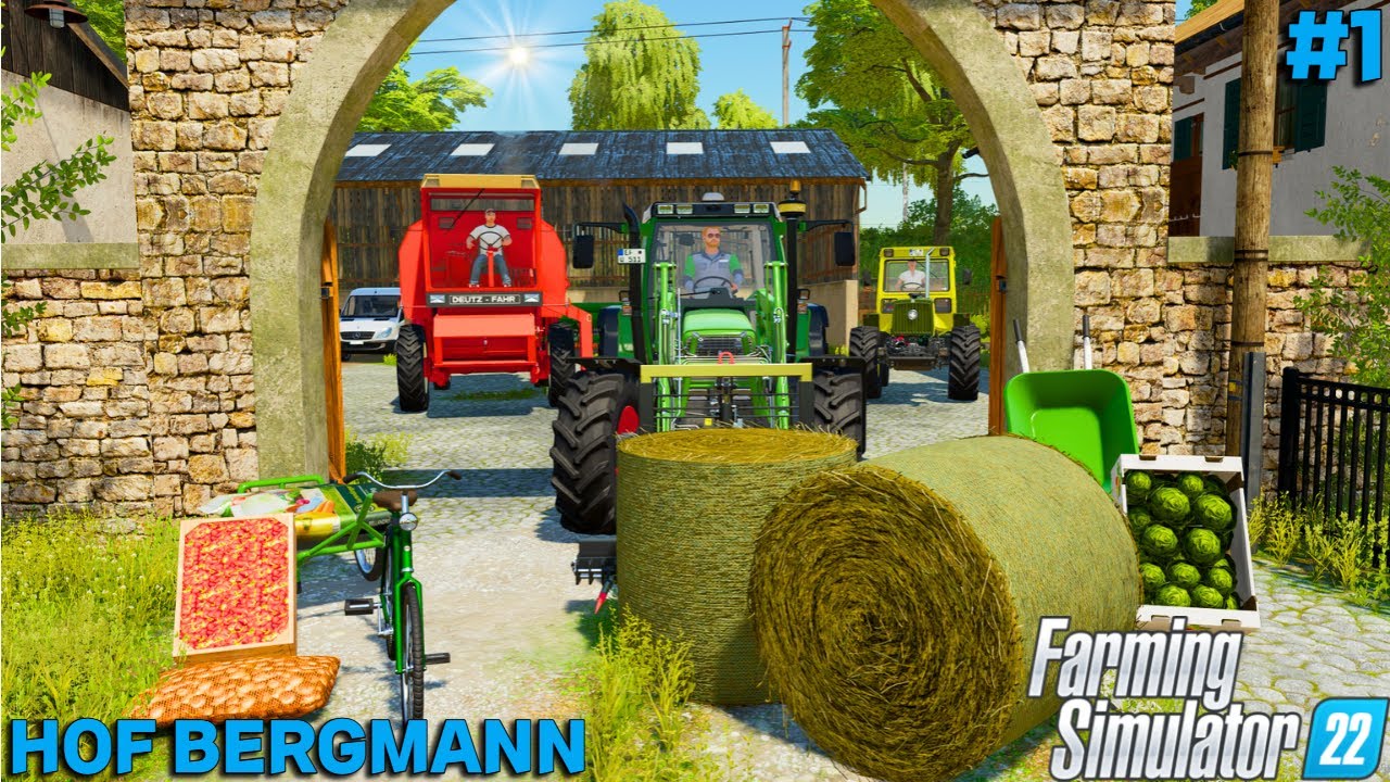 FS22 Timelapse HOF BERGMANN MAP Ep 1 | Farming Simulator 22 - YouTube