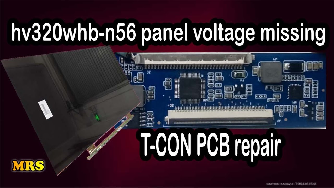 hv320whb n56 panel voltage missing #MRS Electronics #050 - YouTube