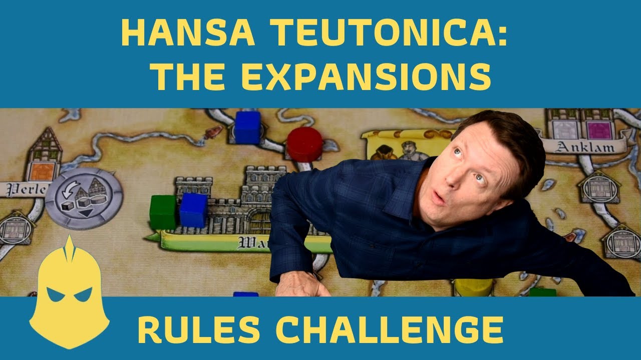 Hansa Teutonica Expansions Rules Challenge - YouTube