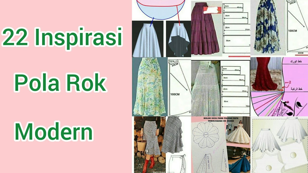 22 Inspirasi Model Rok Modern - YouTube