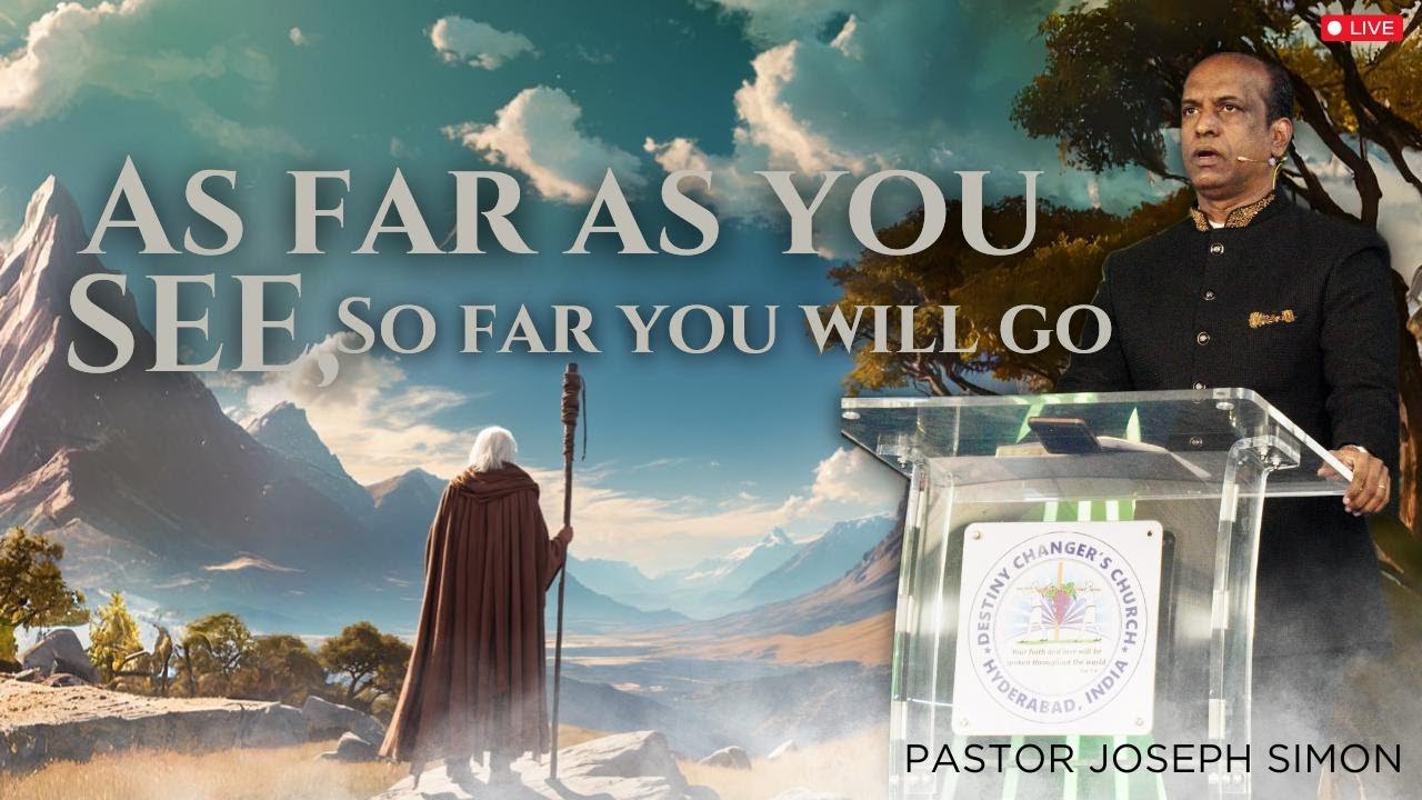 AS FAR AS YOU SEE SO FAR YOU WILL GO || SUNDAY SERVICE || 9th FEBRUARY ...