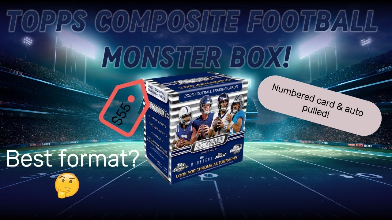 🔥 🏈 TOPPS COMPOSITE FOOTBALL MONSTER BOX OPENING! BEST FORMAT?🤔 - YouTube