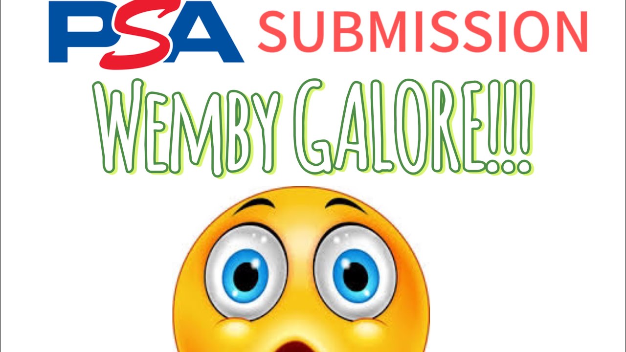 🔥🔥🔥PSA SUBMISSION REVEAL- WEMBY PSA 10 GALORE🔥🔥🔥 - YouTube