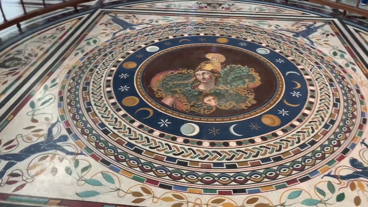 4K Floor Mosaics Michelangelo Simonetti at the Vatican Museum - Rome ...