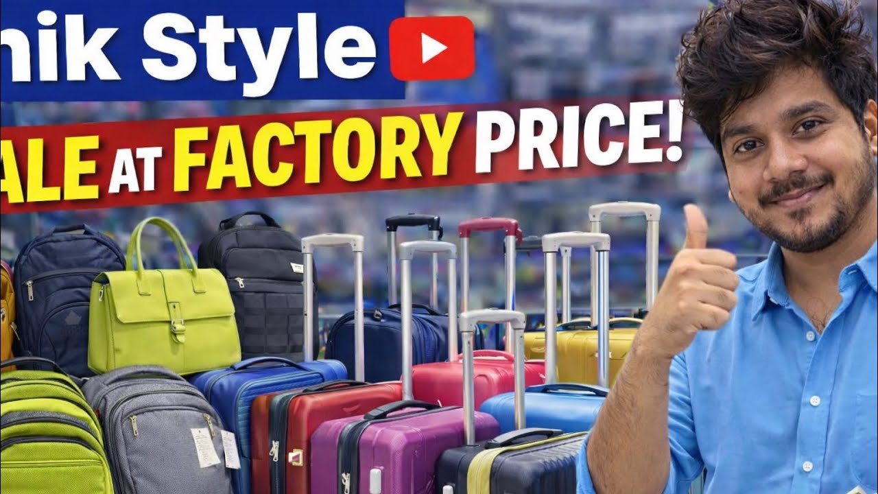 Wholesale Price Trolley Bags in Chennai | Unik Style Manufacturer - YouTube