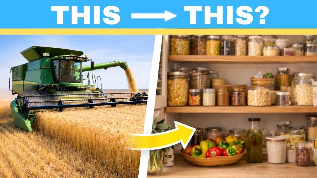 7 Types Of Food Commodities To Stockpile - YouTube