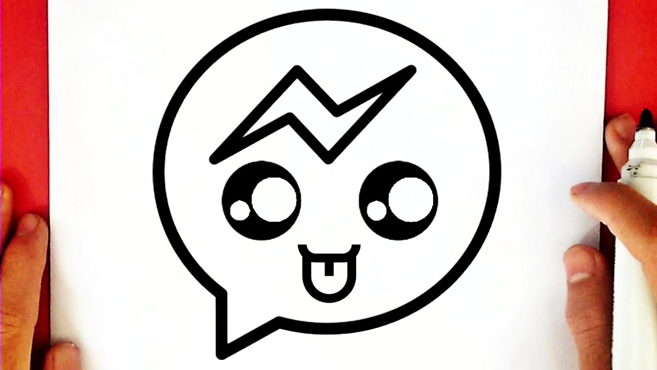 كيف ترسم شعار ماسنجر الفيس بوك كيوت خطوة بخطوة How To Draw Cute Facebook Messenger Step By
