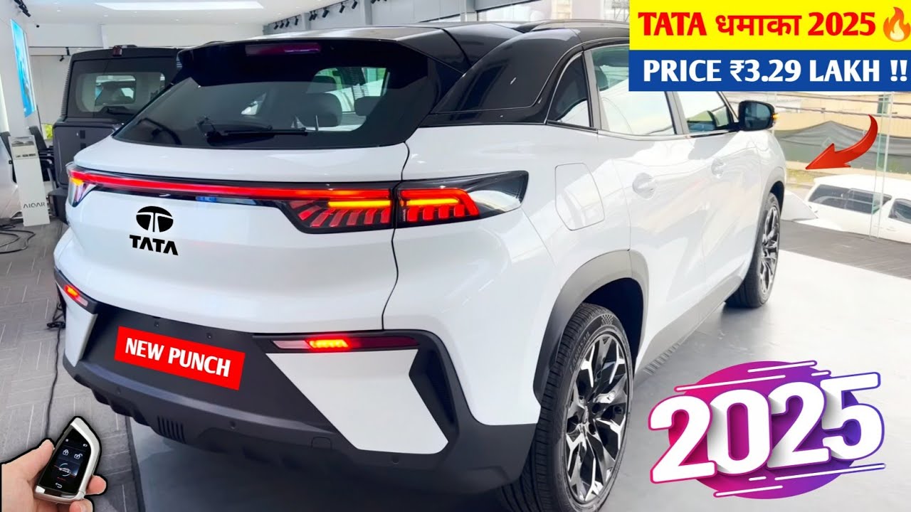 TATA होगी Launch New Punch🔥|| 2025 TATA PUNCH FACELIFT || ₹3.37 Lakh ...
