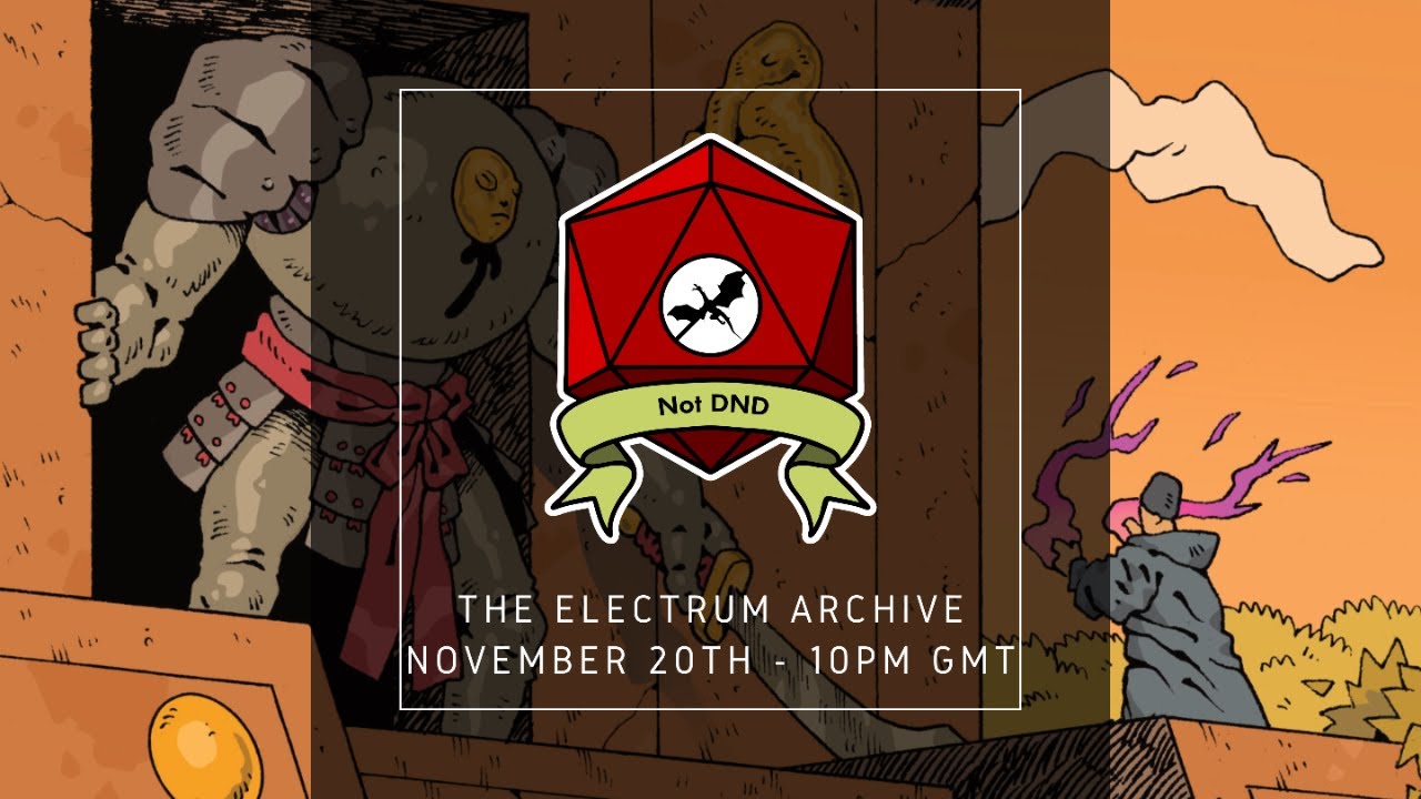 Not DnD - The Electrum Archive with Emiel Boven - YouTube