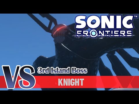 Sonic Frontiers - Super Sonic VS Knight (Chaos Island Boss/Hard Mode ...