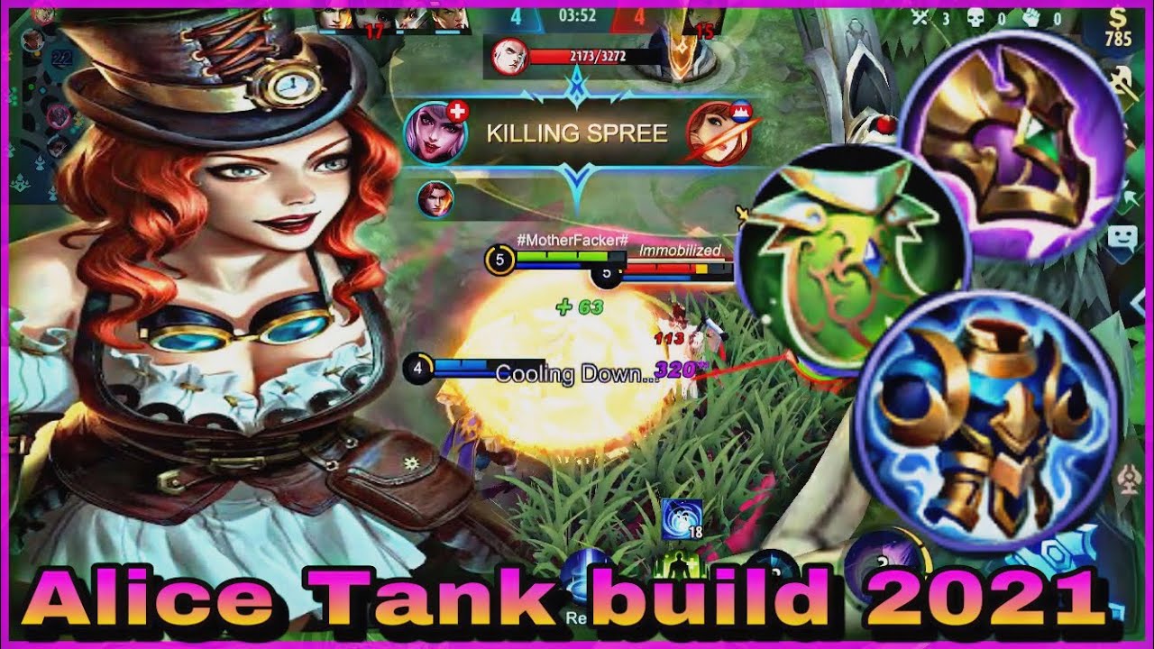 Alice Tank Build 2021 - Alice [Mistake] Gameplay 2021 | Alice Mobile ...