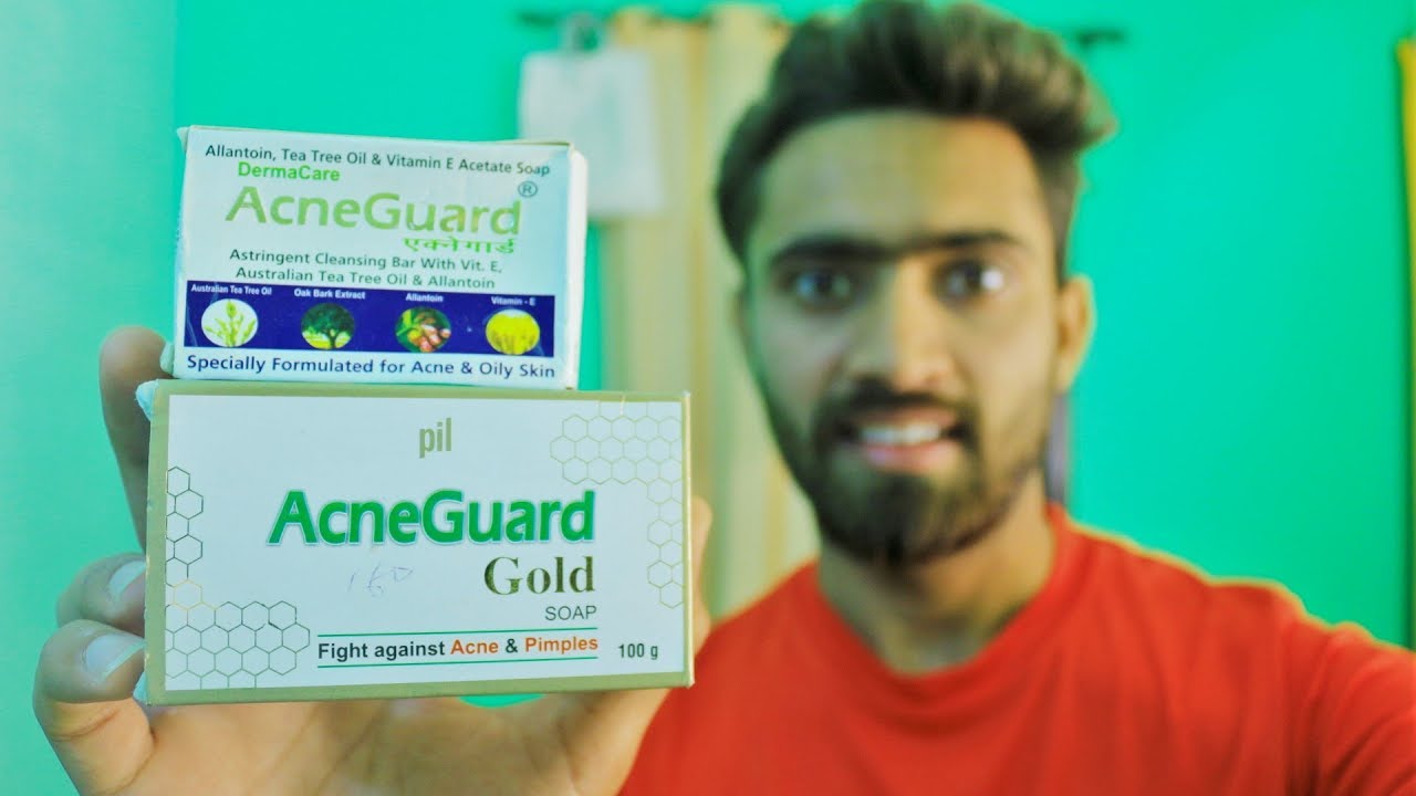 Acne guard soap review in Hindi | Solution to Acne and Pimples - YouTube