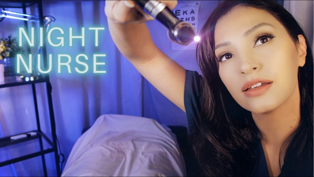 ASMR Night Nurse | ANXIETY SLEEP CLINIC | Taking Away Your Anxiety ASMR - YouTube