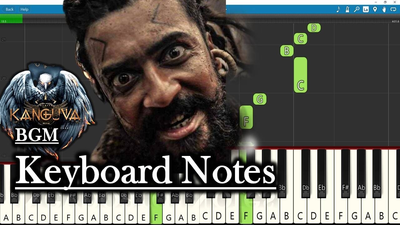 Kanguva BGM Keyboard Notes | Devi Sri Prasad | Suriya - YouTube