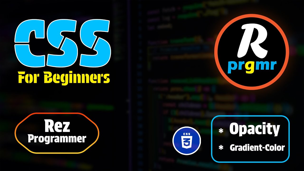 9 Css Opacity And Gradient Color Css For Beginners Bangla Css3 6108