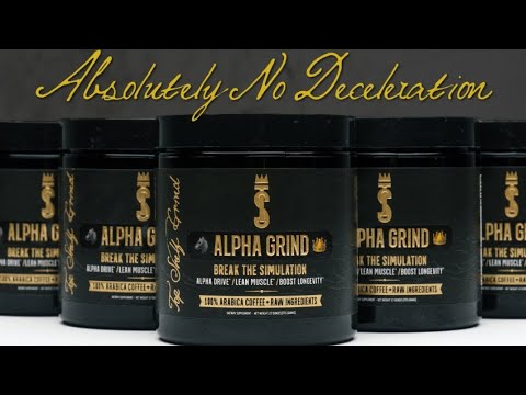 🐺Alpha Grind👑 – Natural Energy + Brain Clarity Focus Lean Muscle ...