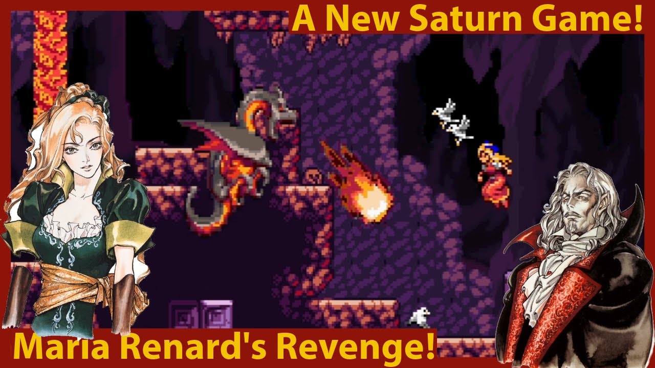 A New Castlevania Game for Sega Saturn! Maria Renard's Revenge : From ...