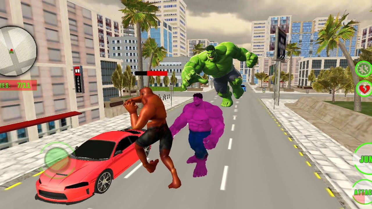 Monster Vs Hulk Vs Super Villains | Incredible Monster hero new ...