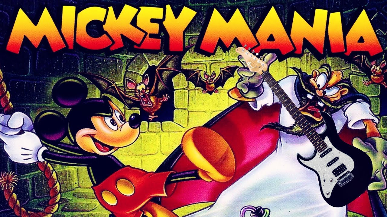 Mickey Mania - The Mad Doctor Guitar Cover 432hz - YouTube