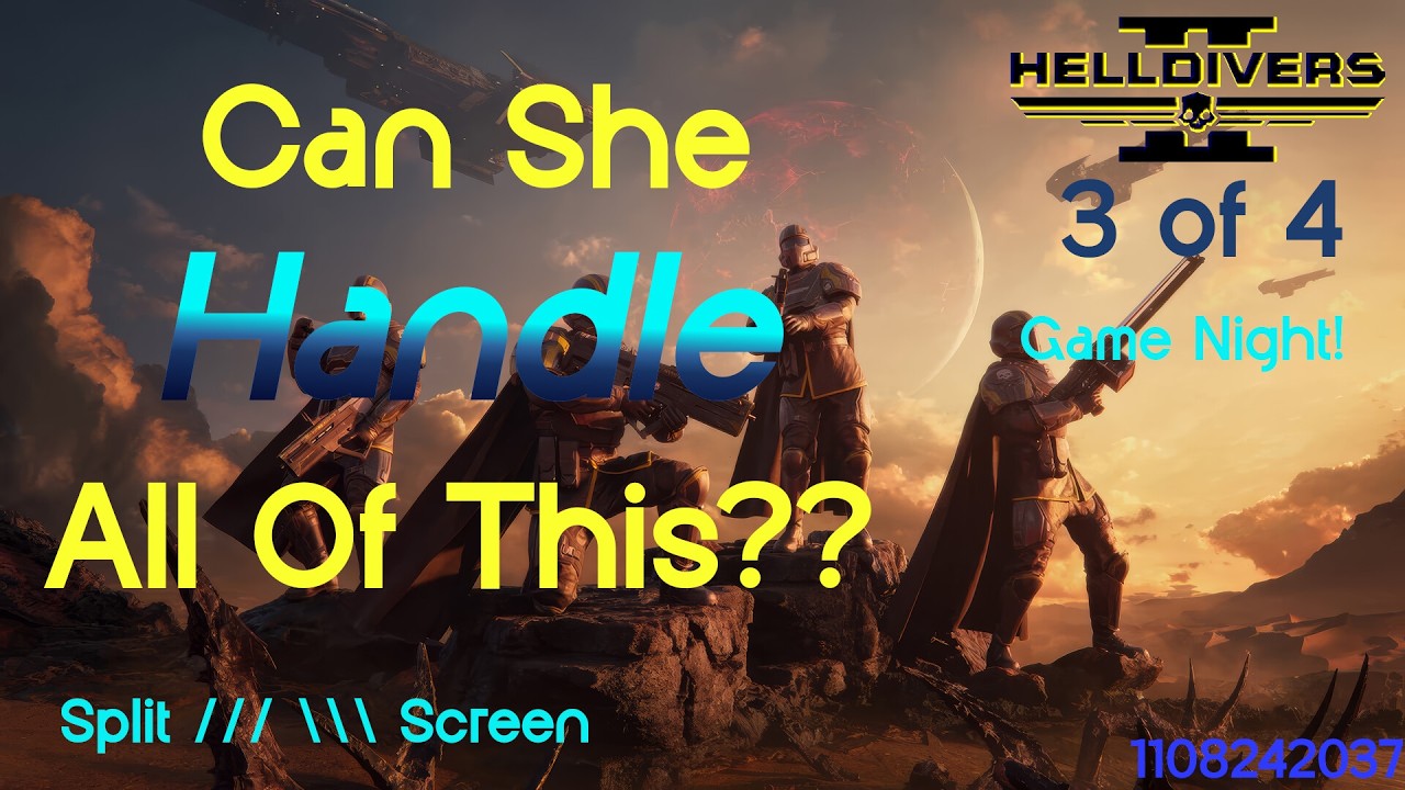 Can She Handle All Of This? 3 of 4 - HELLDIVERS 2 1108242037 #helldivers2 #gameplay - YouTube