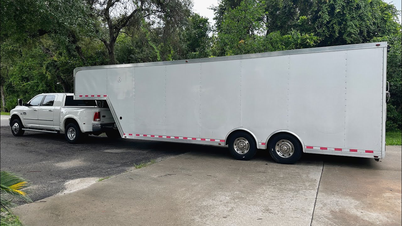 Upgrading my new truck and trailer setup. much better. - YouTube